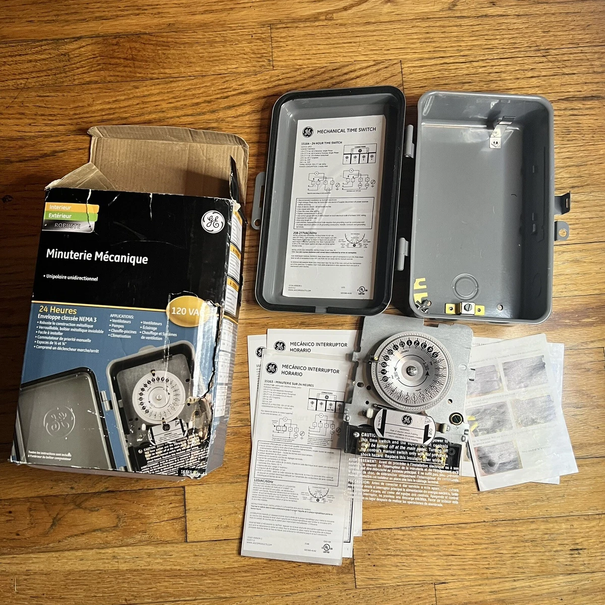 Ge Mechanical Time Switch