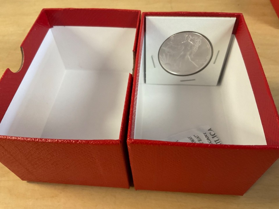 2)Coin Storage Boxes 2.5 X 2.5 Coin Holder Storage Boxes 4.5 In. With ...
