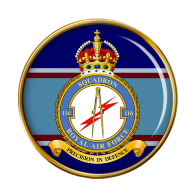 116 Squadron, RAF Pin Badge | eBay