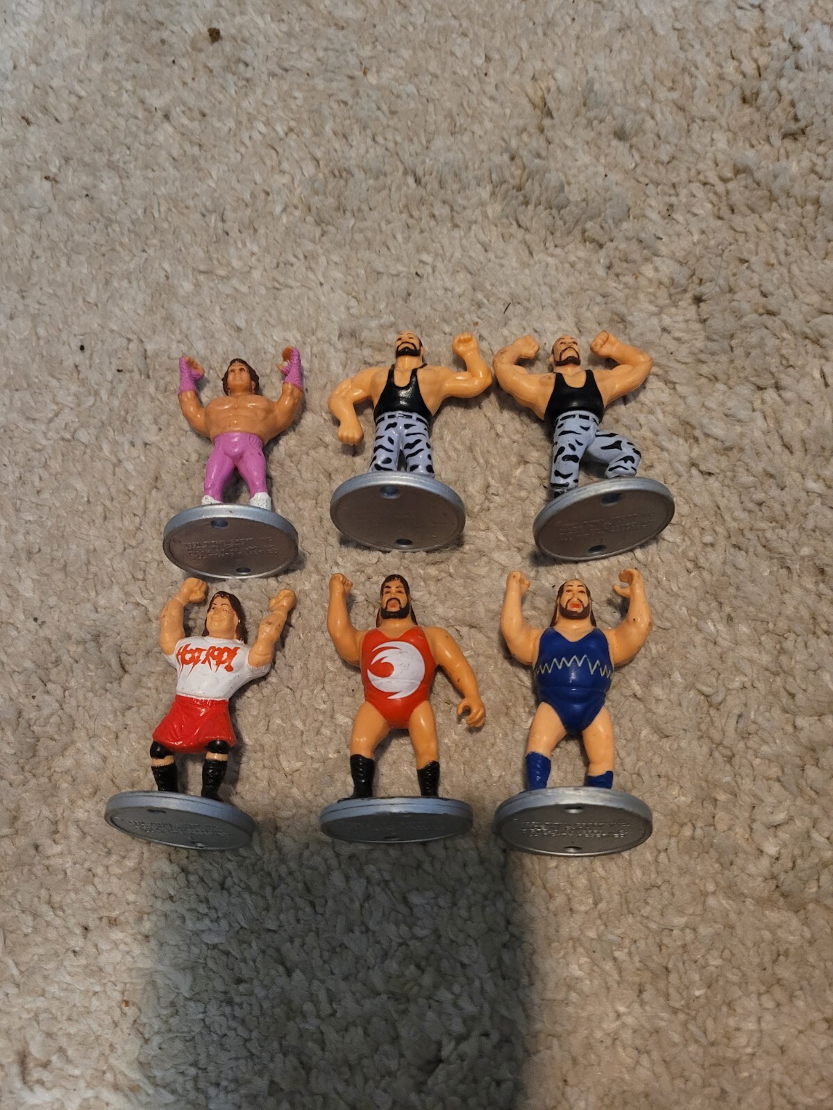 Vintage WWF WWE Hasbro Mini Rumble Action Figure Lot | eBay
