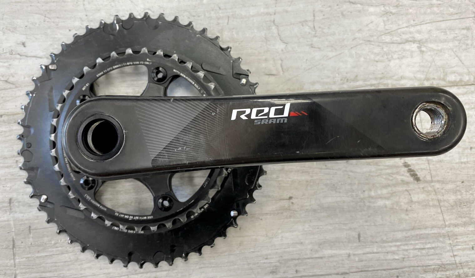 Sram Red Carbon Crankset 52/36t- 175mm- 11-Speed- BB30 (Used) | eBay