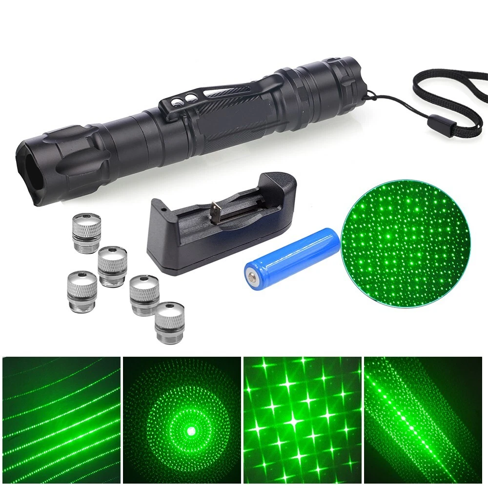 Green Laser Pointer Stars
