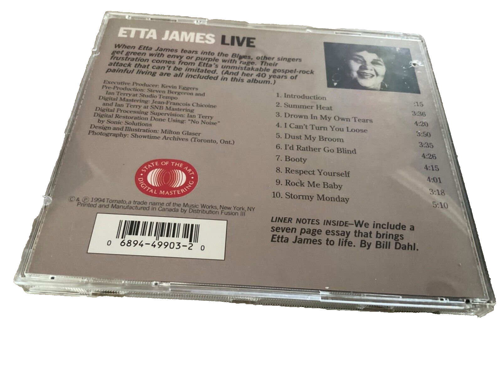 ETTA JAMES LIVE W/ ETTA JAMES, MUSIC CD | eBay