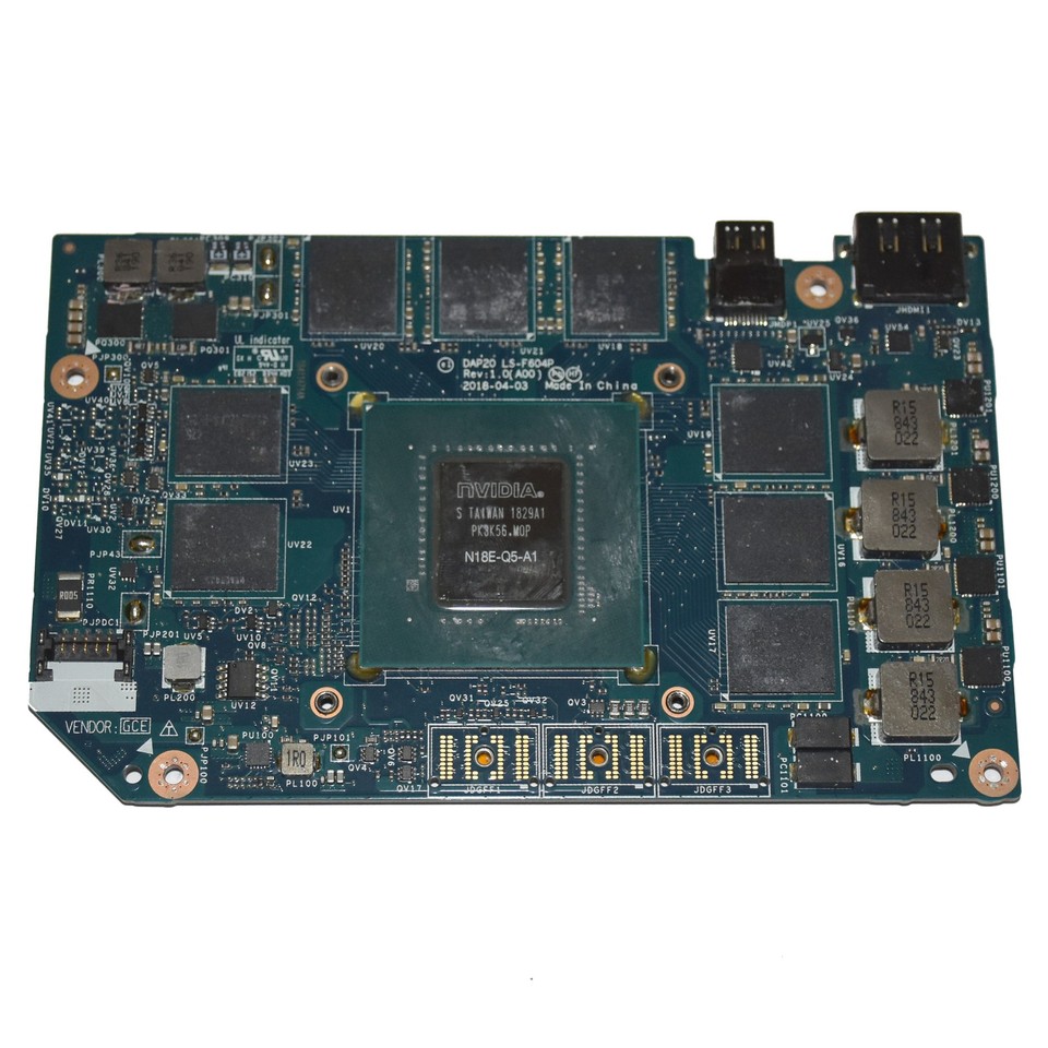 Dell Precision 7730 Nvidia P5200 16GB N18E-Q5-A1 Video card LS-F604P ...
