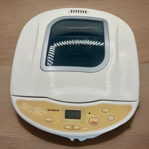 Breadman TR520 Bread Maker Machine 8 Settings 2lb Loaf Auto Bake Dough ...