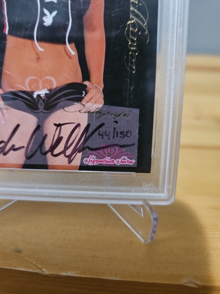 Kendra Wilkinson 2005 Benchwarmer Signature Series Auto PSA 7 | eBay