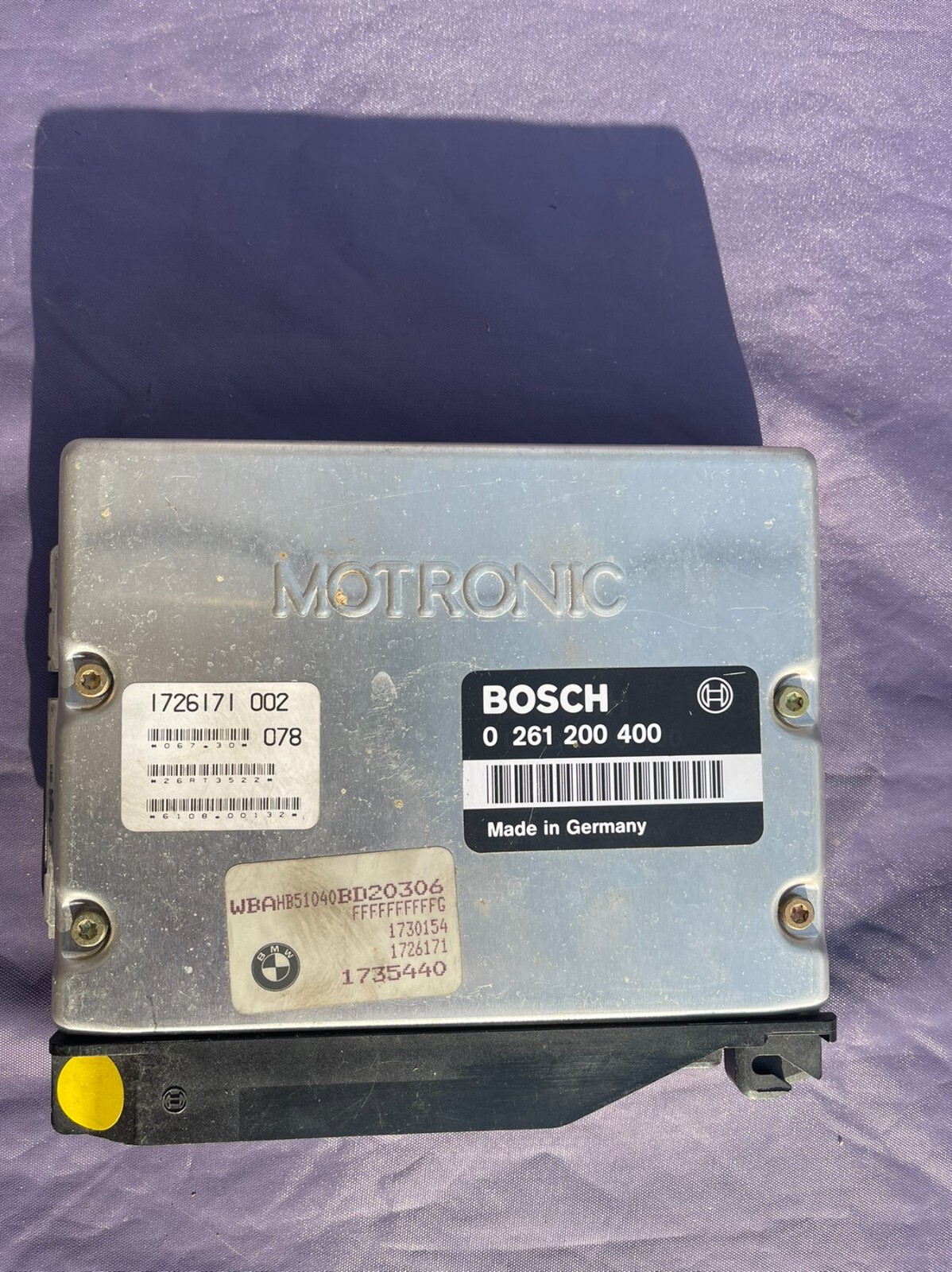 BMW E34 525i M50 2.5 M50b25 Non Vanos Engine Control Unit ECU DME ...