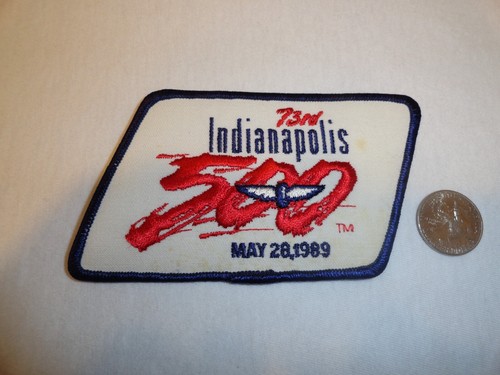Vintage 73rd Indianapolis 500 Patch, May 28, 1989 | eBay
