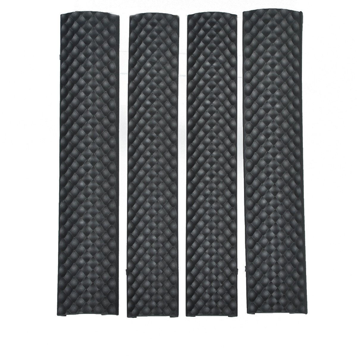 4pcs/set Tactical Rubber Rail cover Panel Covers fits Picatinny 20mm ...