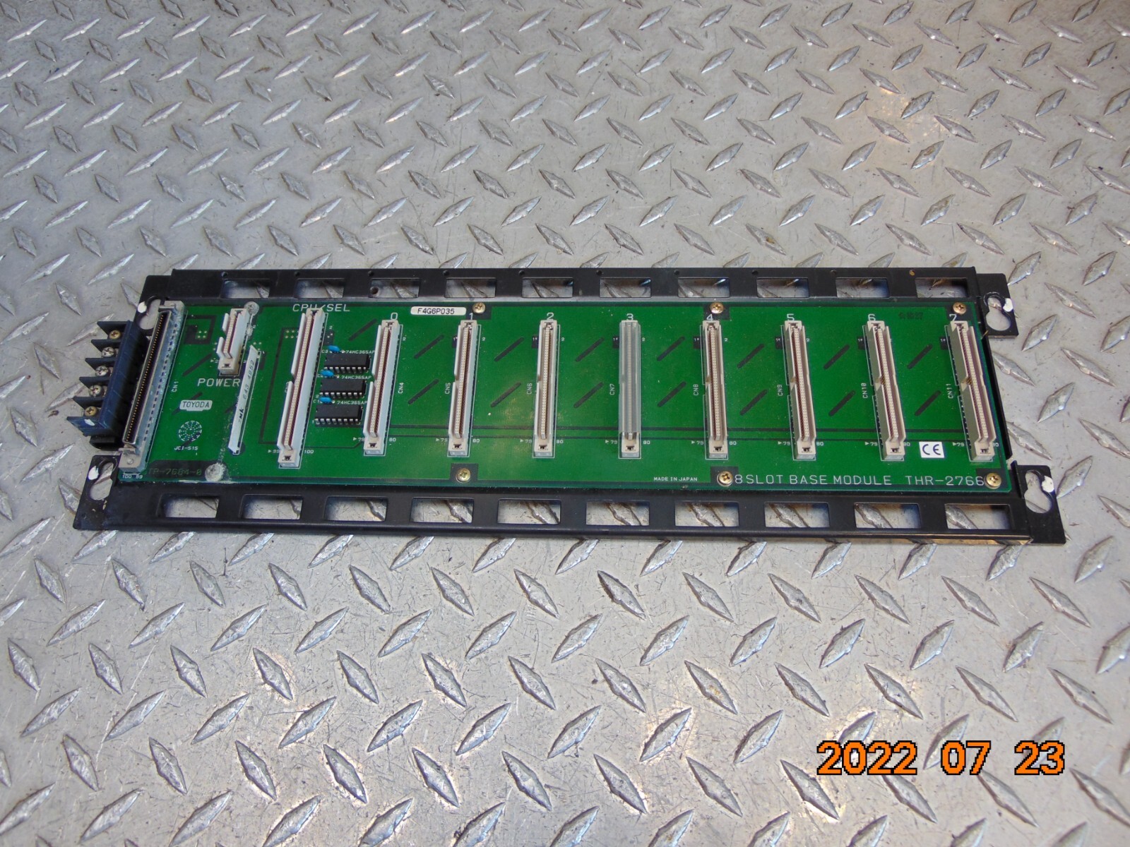 TOYOPUC TOYODA THR-2766 8-SLOT BASE MODULE | eBay