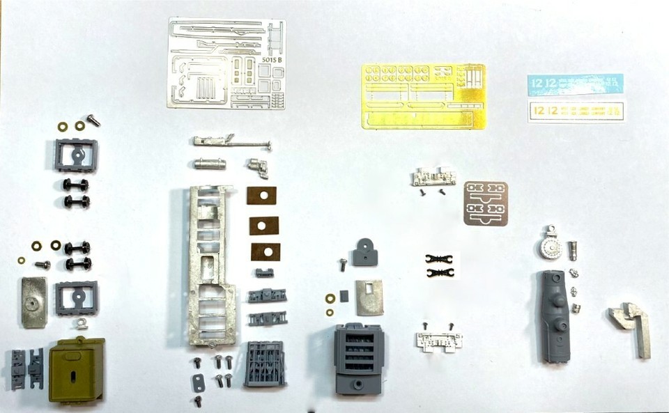 N Scale Class C Shay Locomotive Shell Kit by Showcase Miniatures (5016 ...