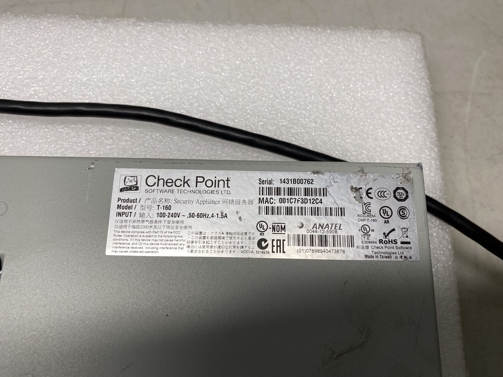 Check Point 4600 T-160 8-Port | eBay
