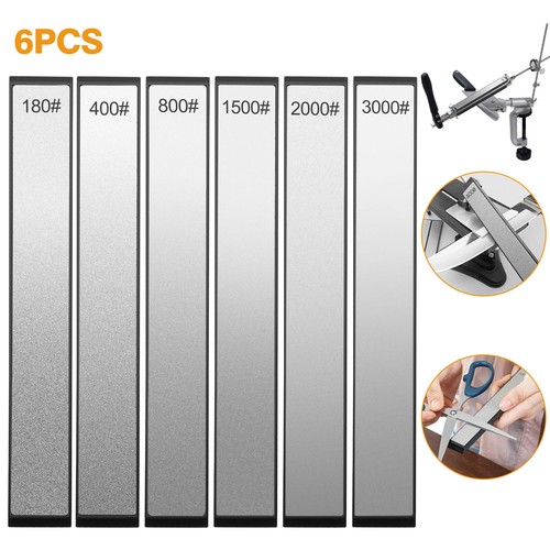 6pcs Diamond Sharpening Stone Set for Knife 180 400 800 1500 2000 3000 ...