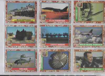 Desert Storm Trading Card Singles U-Choose Shipping Discounts ...