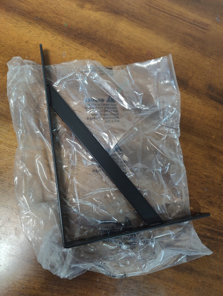 11" x 8" Metal Shelf Brackets 90-degree Shelves Support Wall | eBay