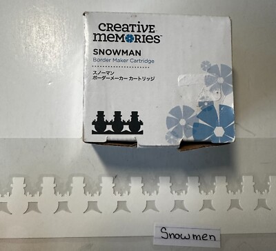 Creative Memories Snowman Chain Border Maker Cartridge BMC - NEW | eBay