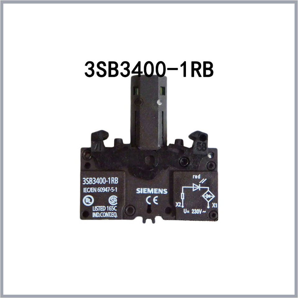 Contact module 3SB3400-1RB 3SB3-400-1RB Lamp Holder component SIEMENS ...
