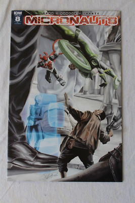 Micronauts #8 1:10 JK Woodard Retailer Incentive Variant Cover RI IDW ...