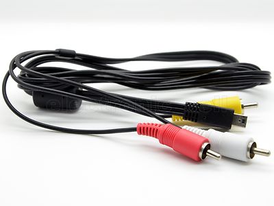 AV Video Cable Cord For Canon EOS Rebel SL1 Rebel T1i Rebel T2i Rebel ...