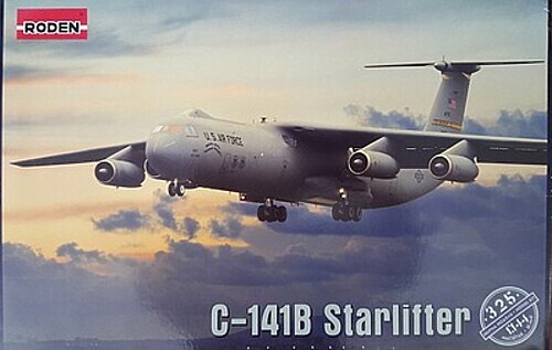 Roden Lockheed C-141B Starlifter - Plastic Model Airplane Kit - 1/144 ...
