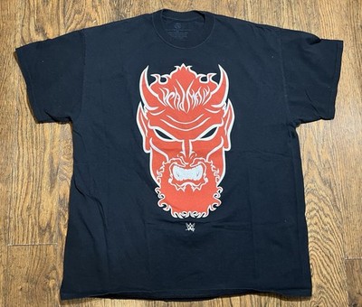 WWE Undertaker Big Evil Red Devil Head T-Shirt Doubled Sided Graphic XL ...