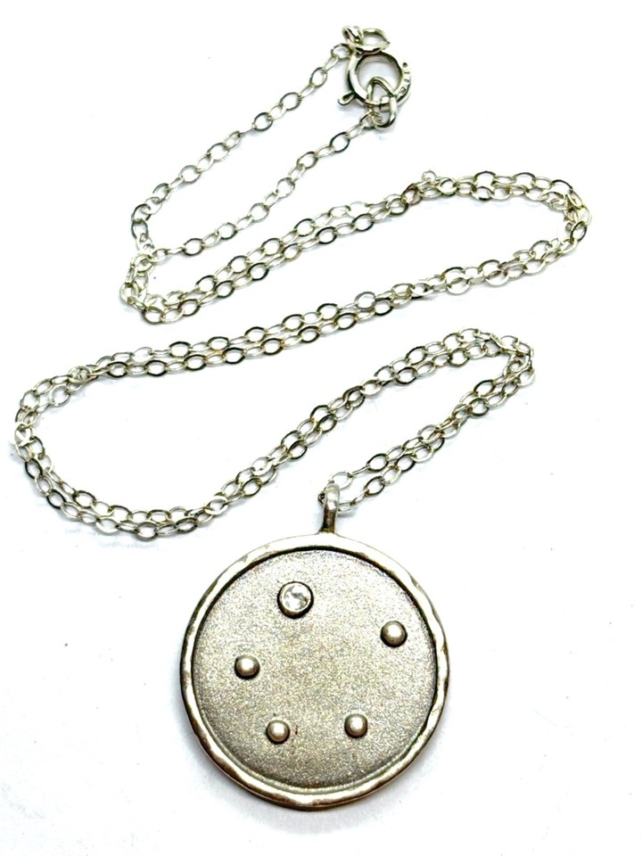 Satya Sterling Silver Horoscope Constellation Libra Pendant Necklace ...