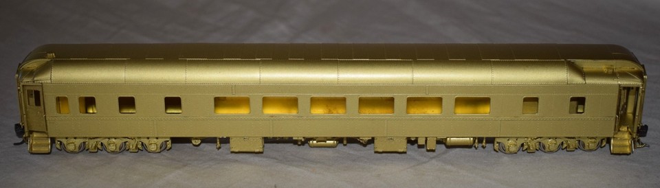 The P Company Brass Passenger Car PRR Modernized 12-2-3 Pullman Sleeper ...