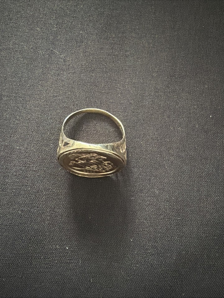 St.George Gold Ring 9ct | eBay UK