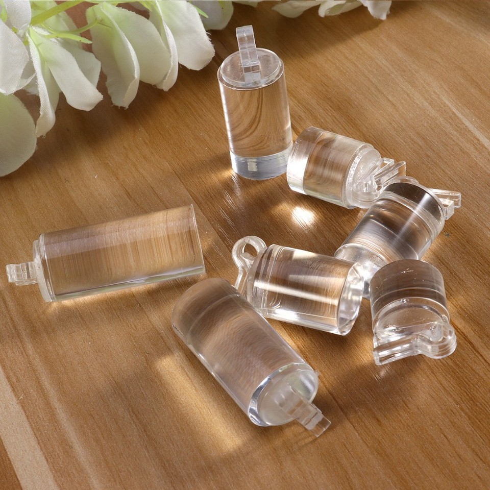 7 Pieces Transparent Jewelry Display Displays for Selling Rings Rack | eBay