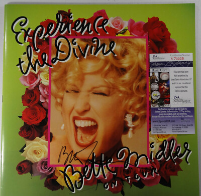SIGNED BETTE MIDLER AUTOGRAPHED 1993 TOUR BOOK PROGRAM JSA COA # V70009 ...