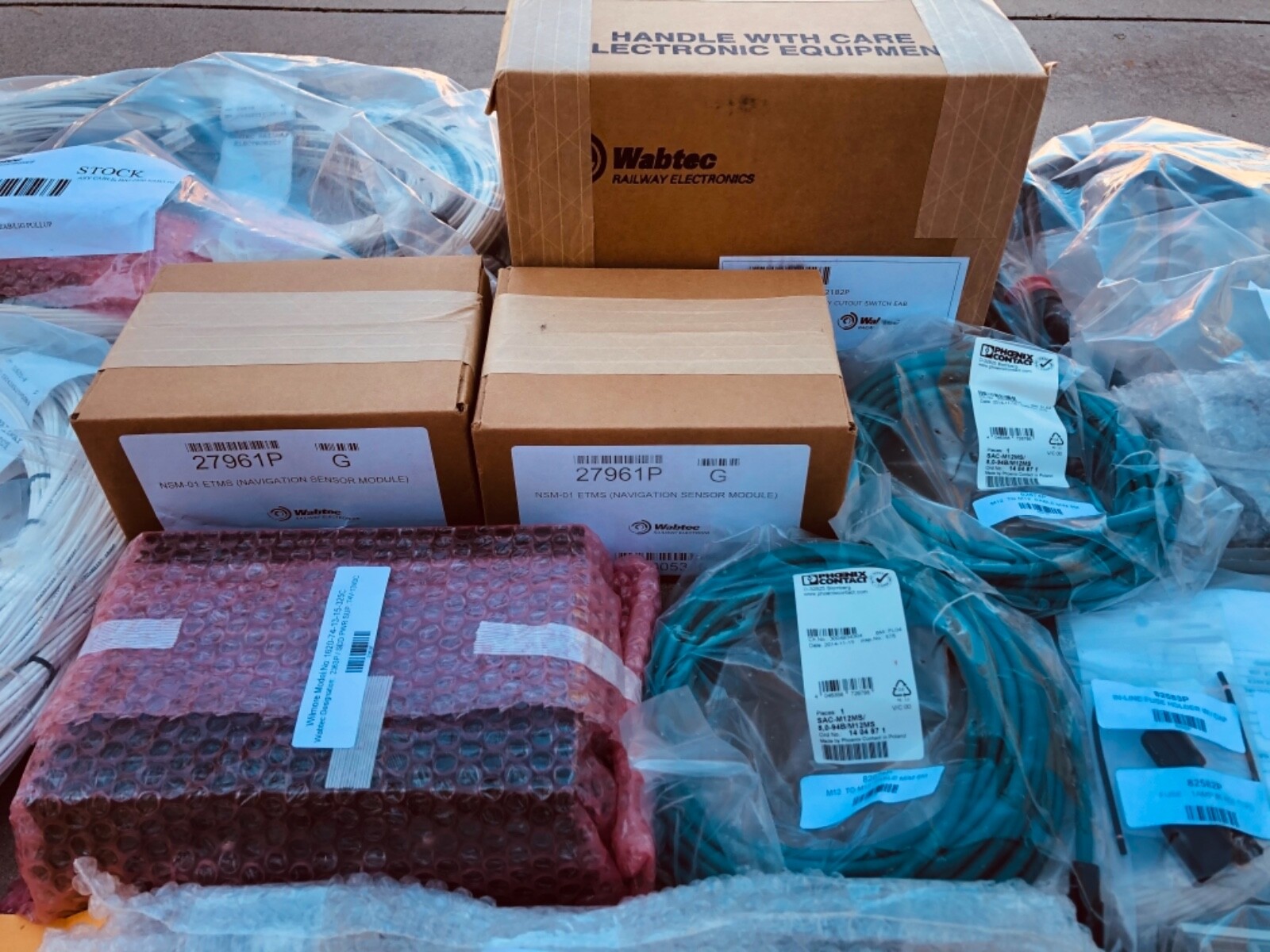 WABTEC ETMS PTC CUT-OUT SWITCH / SENSOR KIT for GE EVO & EMD SD70ACE ...