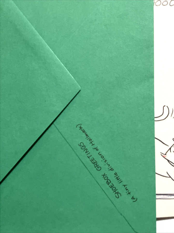 Vintage Rare Shoe Box Hallmark Maxine Humor Greetings Card “Meeting A ...