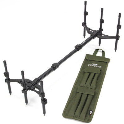 NGT 3 Rod Pod Carp Fishing Fully Adjustable TRI POD With Fishing Carry ...