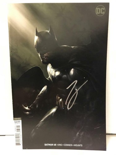 Sdcc 2019 Dc Batman #68 Variant Édition Signé Par Tom King Avec COA | eBay