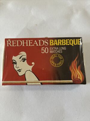 Redheads Barbeque Extra Long Matchbox with Matches - BBQ Sauce Recipe ...