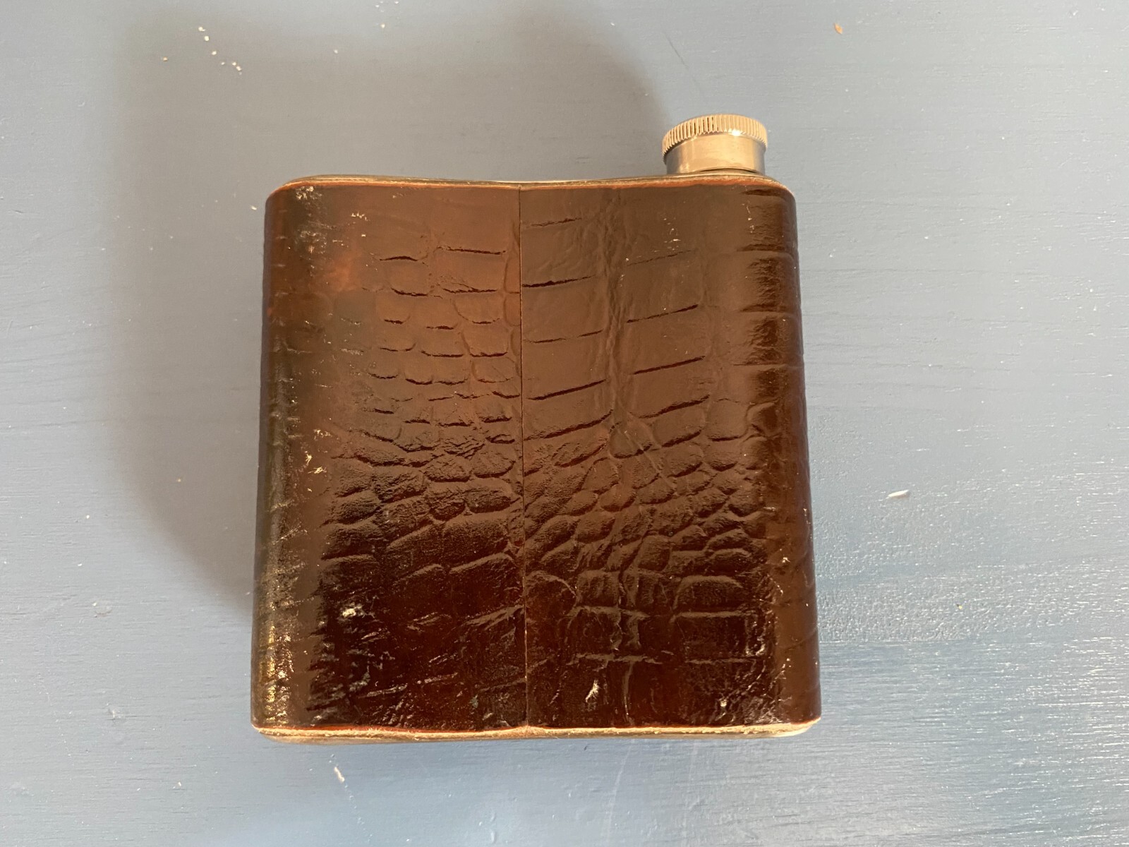 Soviet Russia Stainless Steel Hip Flask Russian Military KGB Badge | eBay