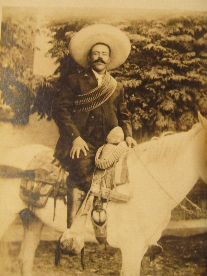PANCHO VILLA Real Photo RPPC Mexican Revolution, original, General ...