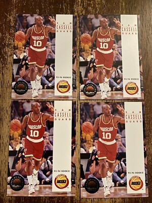 1993-94 Skybox #228 Sam Cassell Rookie Card. 4 Card Rookie Lot | eBay