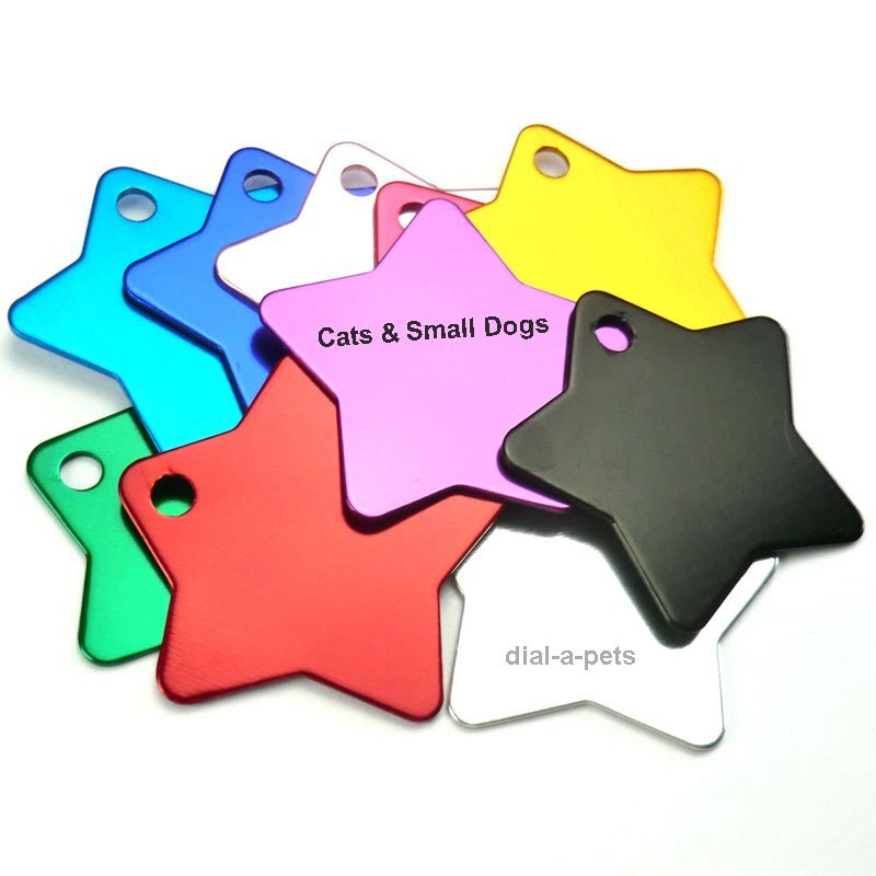 PET id Disc Dog & Puppy Cat collar name TAG Personalised CHEAP deep ...