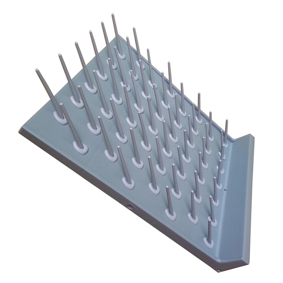 Lab Drying Rack 2pcs Bench-top/Wall-Mount Lab Glassware Dry Holder 27/ ...