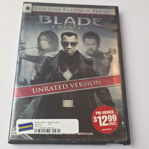 Blade Trinity DVD *BUY 2 GET 3 FREE* | eBay