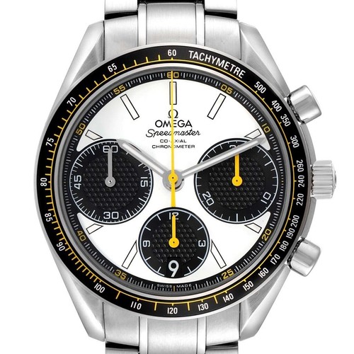 Omega Speedmaster Racing Yellow Steel Mens Watch 326.30.40.50.04.001 | eBay