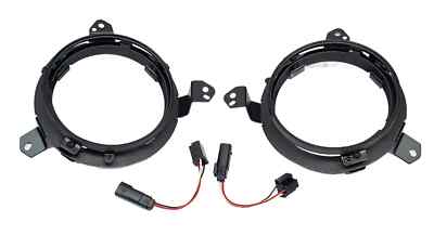 USED DV8 BCABJL-01 Offroad LED Headlight Adapters 2018-24 Jeep Wrangler ...