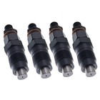 4PC Fuel Injector for New Holland,Ford Tractor 1920 2120 3415 w ...