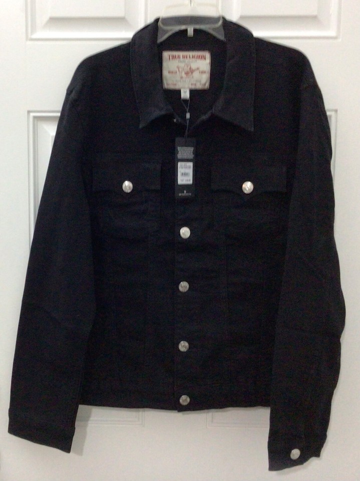 TRUE RELIGION SN DENIM TRUCKER JACKET Size L With TRUE RELIGION TRUCKER ...