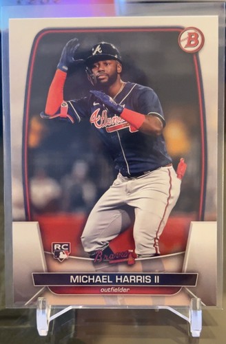 Michael Harris II Rookie Card RC 2023 Bowman Atlanta Braves #76 | eBay