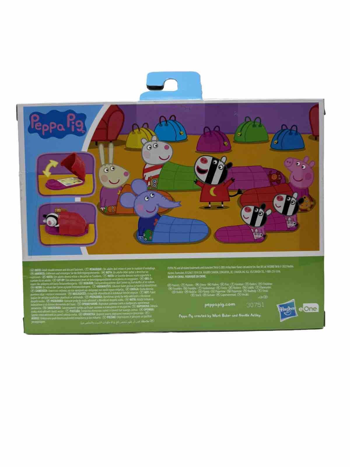 Peppa Pig: Peppa's Sleepover Action Figure Play Set Peppa Pig & Zoe ...