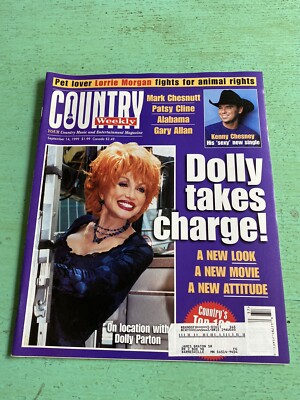 Vintage Country Music Weekly Magazine September 1999 Dolly Parton ...