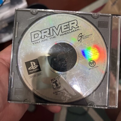 Sony PlayStation 1 PS1 Disc Only Tested Driver You Are the Wheelman | eBay