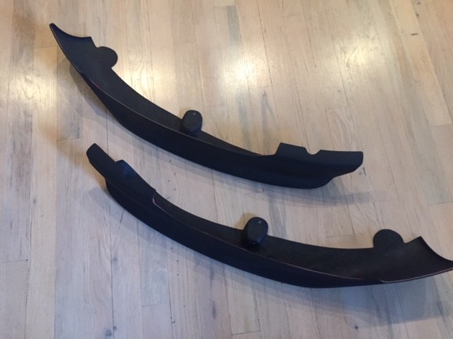 volvo S60 V60 R DESIGN front bumper winglets splitters spoiler 2014-18 ...